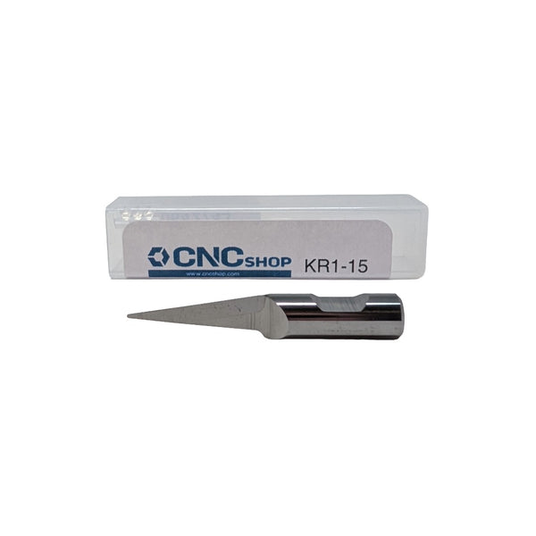 CNC Shop – KR1-15 15mm Oscillating Knife Blade, Single Edge, Round Poi ...
